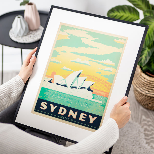 AUSTRALIA & NEW ZEALAND – I Heart Travel Art.