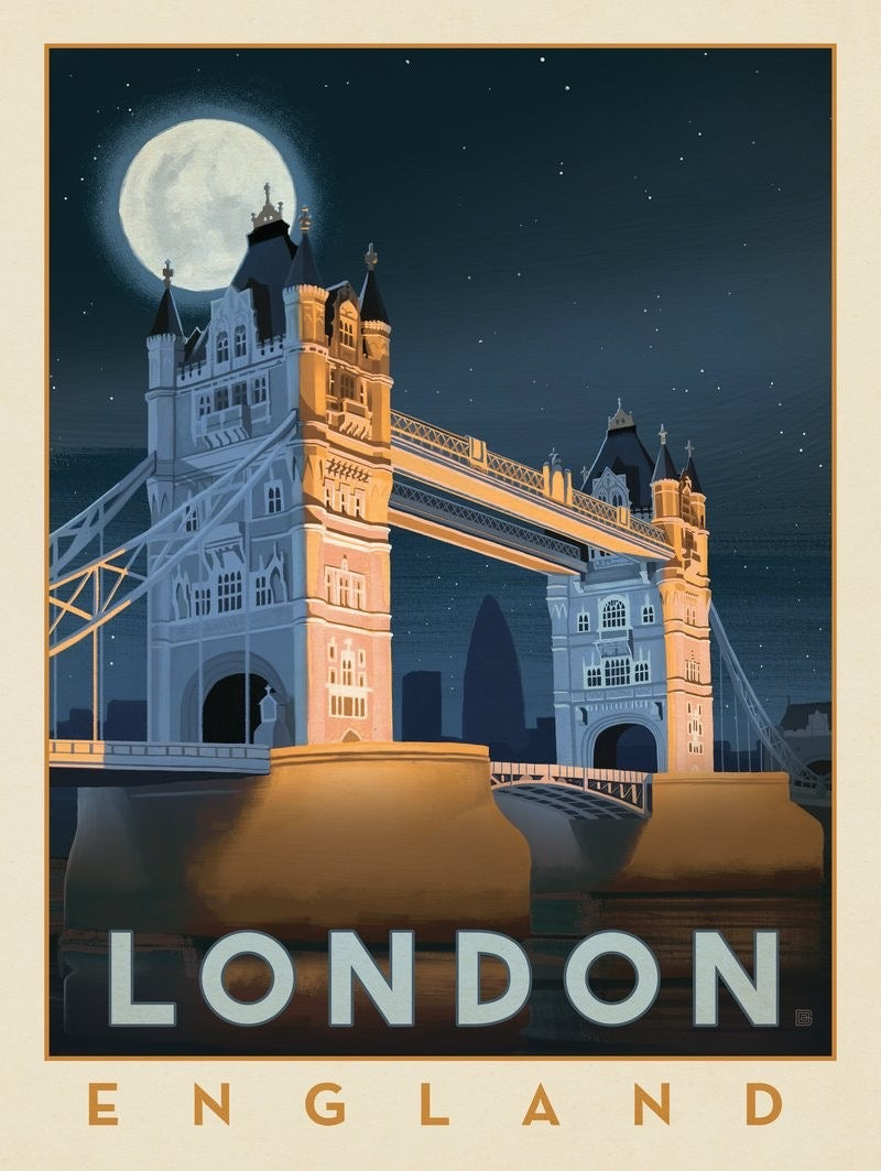 Printable Tower Bridge England